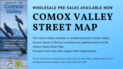 Comox Valley Street Maps for Sale | Comox Valley Search and Rescue